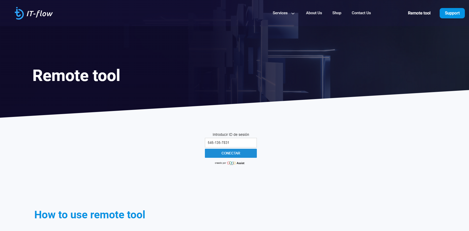 Remote tool - IT-Flow